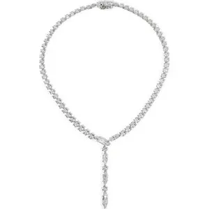 Nadri Beatrix Mixed Cubic Zirconia Y-necklace