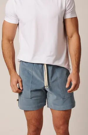 Leisure Lab Zip Up Shorts For Men