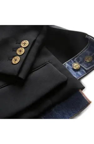 Sacai Gender Inclusive Levi's® Denim X Matelassé Twill Jacket