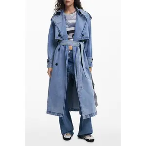 Denim Trench Coats