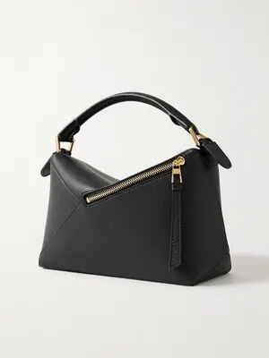 Loewe Puzzle Edge Small Textured-leather Shoulder Bag