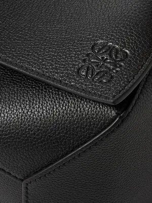 Loewe Puzzle Edge Small Textured-leather Shoulder Bag