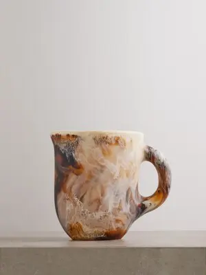 Dinosaur Designs Rock Large Swirled Resin Jug - Neutrals