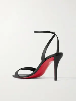 CHRISTIAN LOUBOUTIN Miss Z 80 Leather Sandals