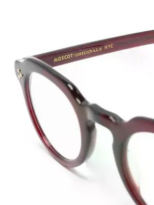 MOSCOT Gavolt Round-frame Glasses