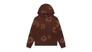 DENIM TEARS Mono Cotton Wreath Hoodie - Brown