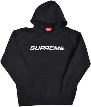 Supreme Full Stripe Hooded Sweatshirt