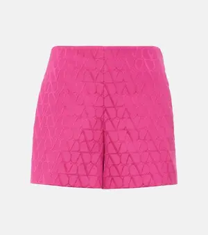 Valentino Garavani Logo Shorts For Women