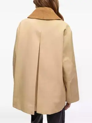 GANNI Corduroy-collar Utility Jacket