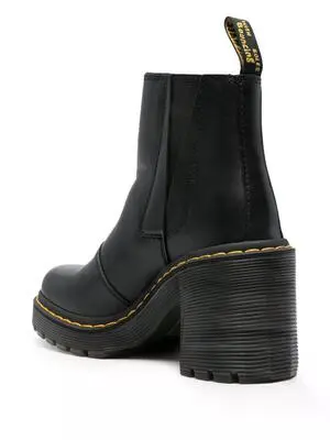 Dr. Martens Spence 87mm Leather Boots - Black