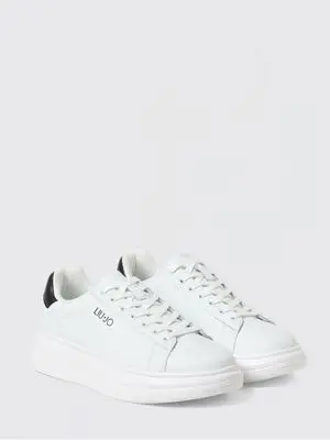 Liu Jo Leather Sneakers With Platform Sole
