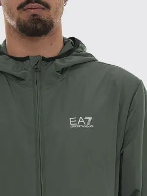 EA7 Hooded Zip-up Jacket - Green