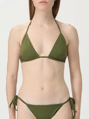 KAMPOS Halterneck Bikini Top And Tie Side Bottoms - Olive