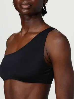 KAMPOS One Shoulder Swim Top - Black