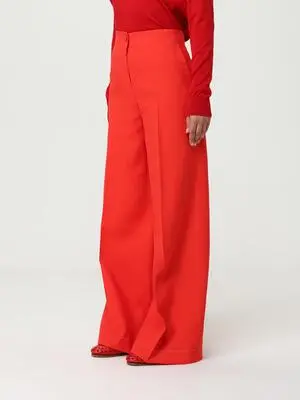 Brioni Tailored Wide Leg Trousers - Red