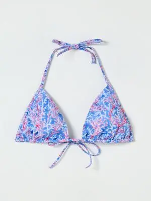 KAMPOS Triangle Bikini Top - Gnawed Blue