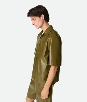 BOTTEGA  VENETA Leather Nappa Shirt