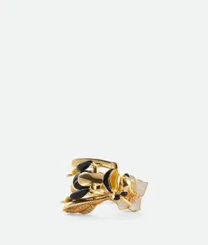BOTTEGA  VENETA Ape Ring - White/gold Caramel