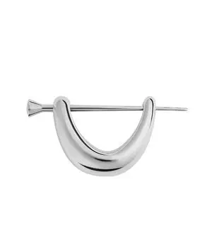 BOTTEGA  VENETA Ellipse Hair Clip - Silver