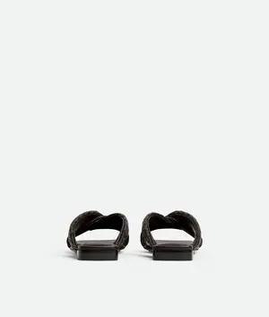 Bottega Veneta Riva Flat Mule - Fondant