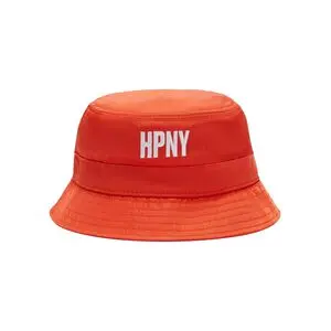 Heron Preston Embroidered Nylon Bucket Hat - Orange