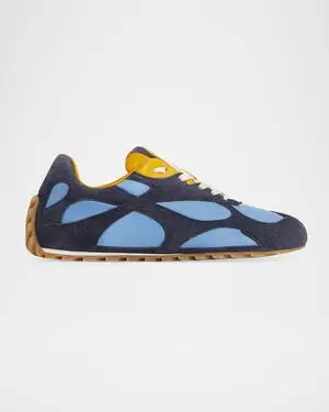 Bottega Veneta Orbit Lite Lace-up Sneakers - Blue