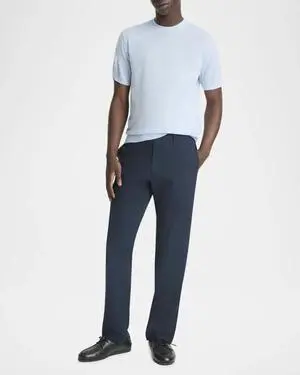 Vince Featherweight Wool-cashmere Crewneck Sweater - Mdblue