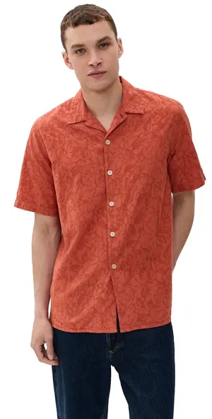 Paul Smith Casual Fit Shirt - Dark Rust