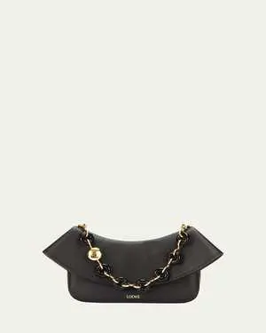 Loewe Ola Medium Shoulder Bag - Black