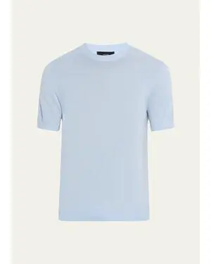 Vince Featherweight Wool-cashmere Crewneck Sweater - Mdblue