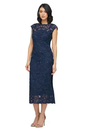 Js Collections Avril Soutache Cocktail Dress