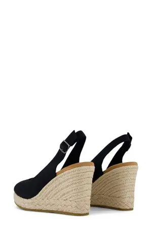 Toms Camilla Wedge Sandal - Black