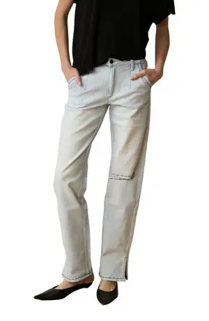 TT STUDIOS Relaxed Straight Leg Jean