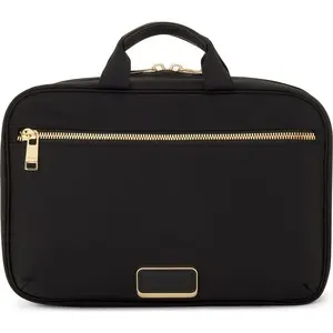 Tumi Madeline Cosmetics Case - Black/gold
