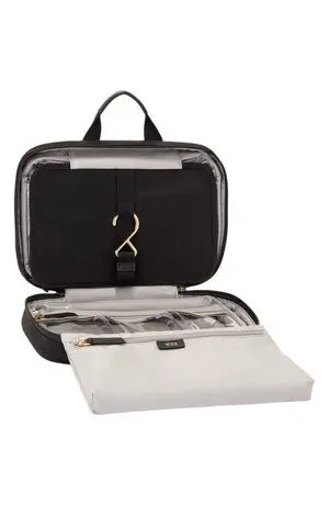 Tumi Madeline Cosmetics Case - Black/gold