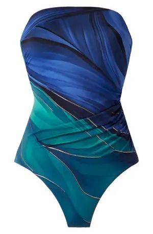 Miraclesuit Maldiva Avanti Strapless One-piece Swimsuit