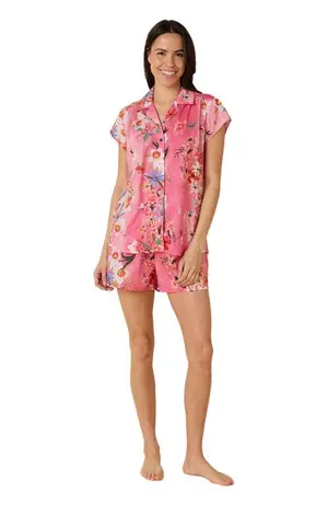 THE CAT'S PAJAMAS Voile Short Set - Spring Fling