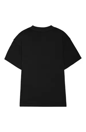DALIX Astronaut Heavyweight Pigment Dye Tee - Black