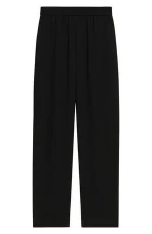 Theory Satin Wide-leg Pants