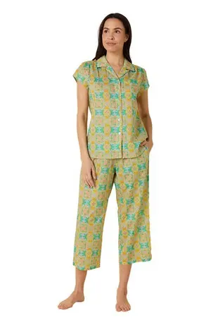 THE CAT'S PAJAMAS Voile Capri Set - Selene