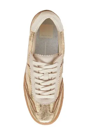 Dolce Vita Notice Sneaker - Gold Distressed Leat