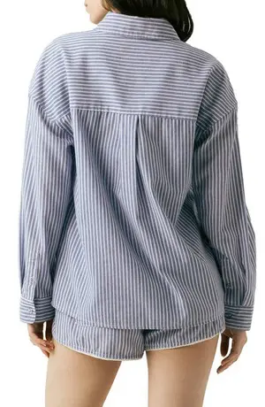 Blanknyc Stripe Button-up Shirt