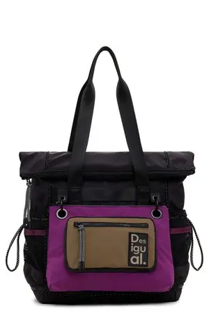 Desigual Canvas Backpack - Black
