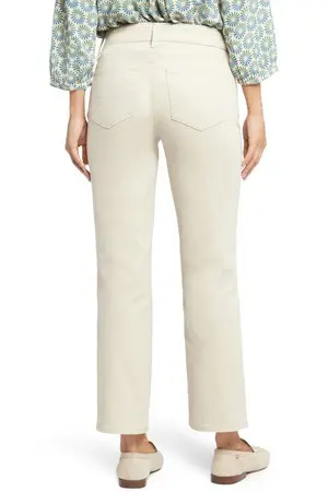 NYDJ Marilyn Straight Leg Ankle Jeans - Feather