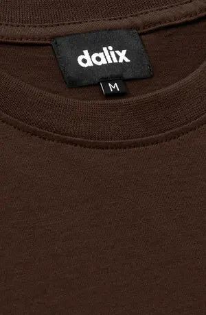 DALIX Astronaut Soft Heavyweight Tee - Cacao