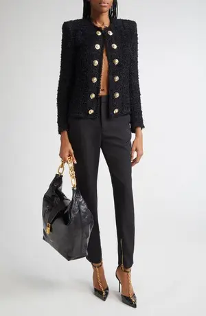 Balmain Tweed Spencer Jacket