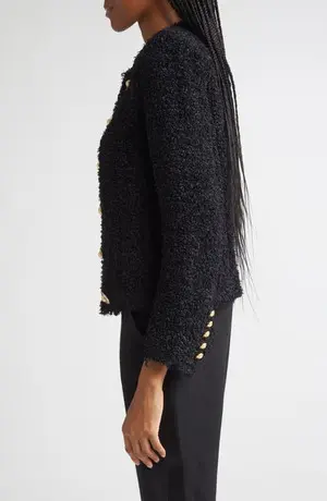 Balmain Tweed Spencer Jacket