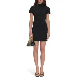 Mock Neck Day Dresses