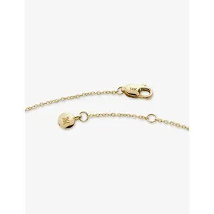 Monica Vinader Initial Stamp Vermeil Bracelet - Gold