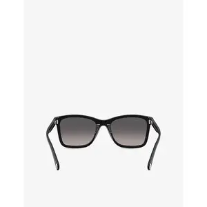 Chanel Polarised Rectangle-frame Acetate Sunglasses